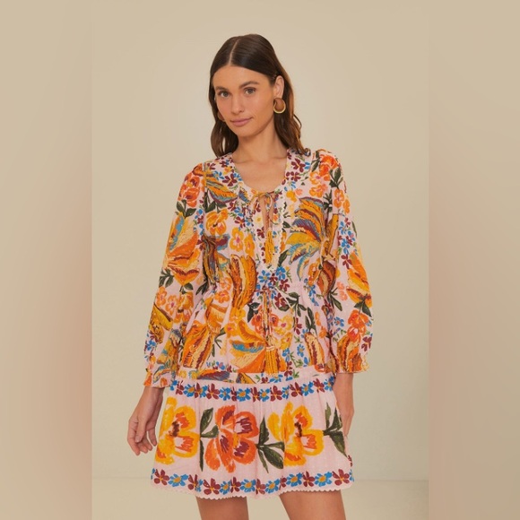 FARM Rio | Dresses | Farm Rio Mini Dress | Poshmark